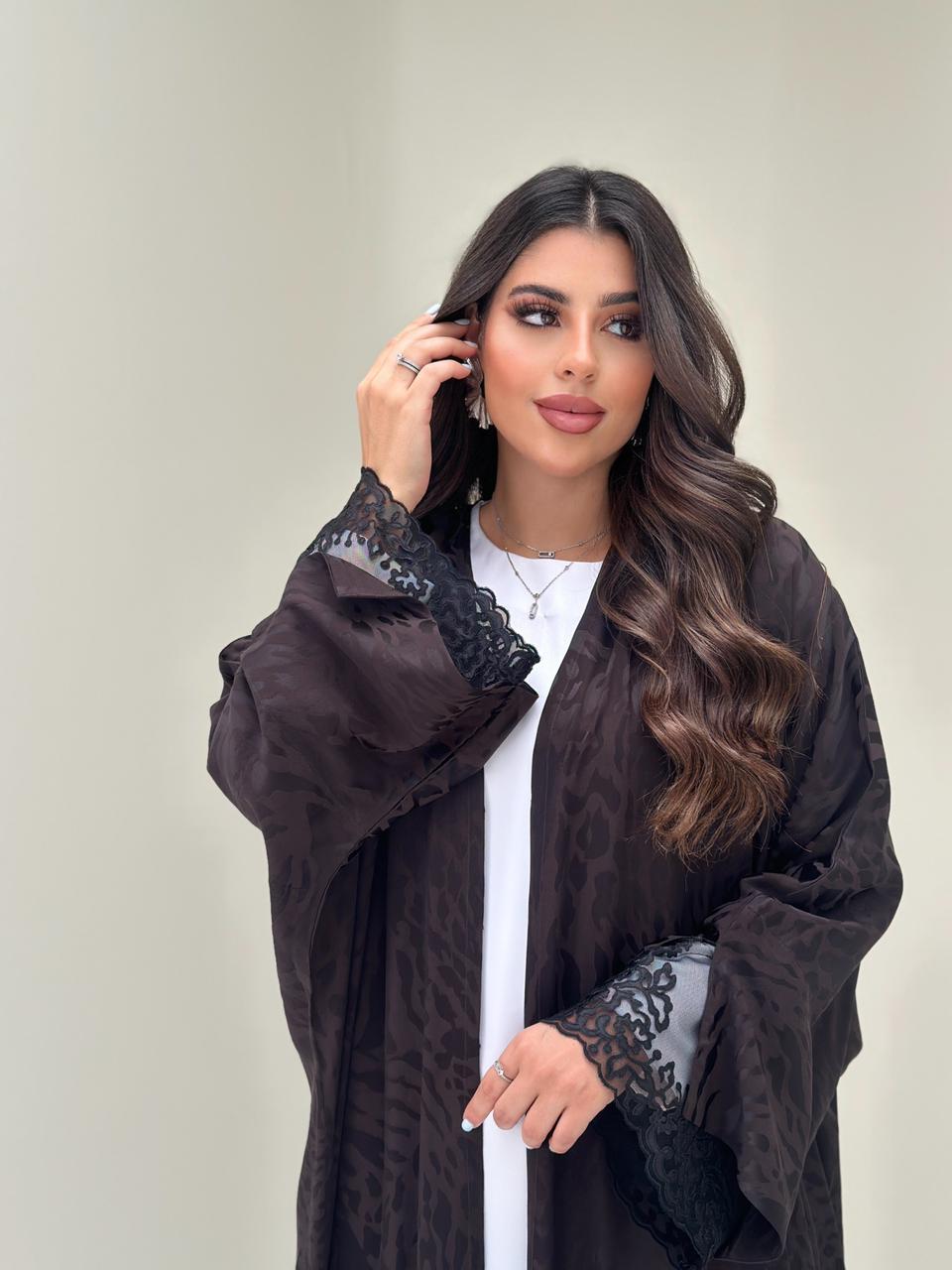 tiger dark abaya