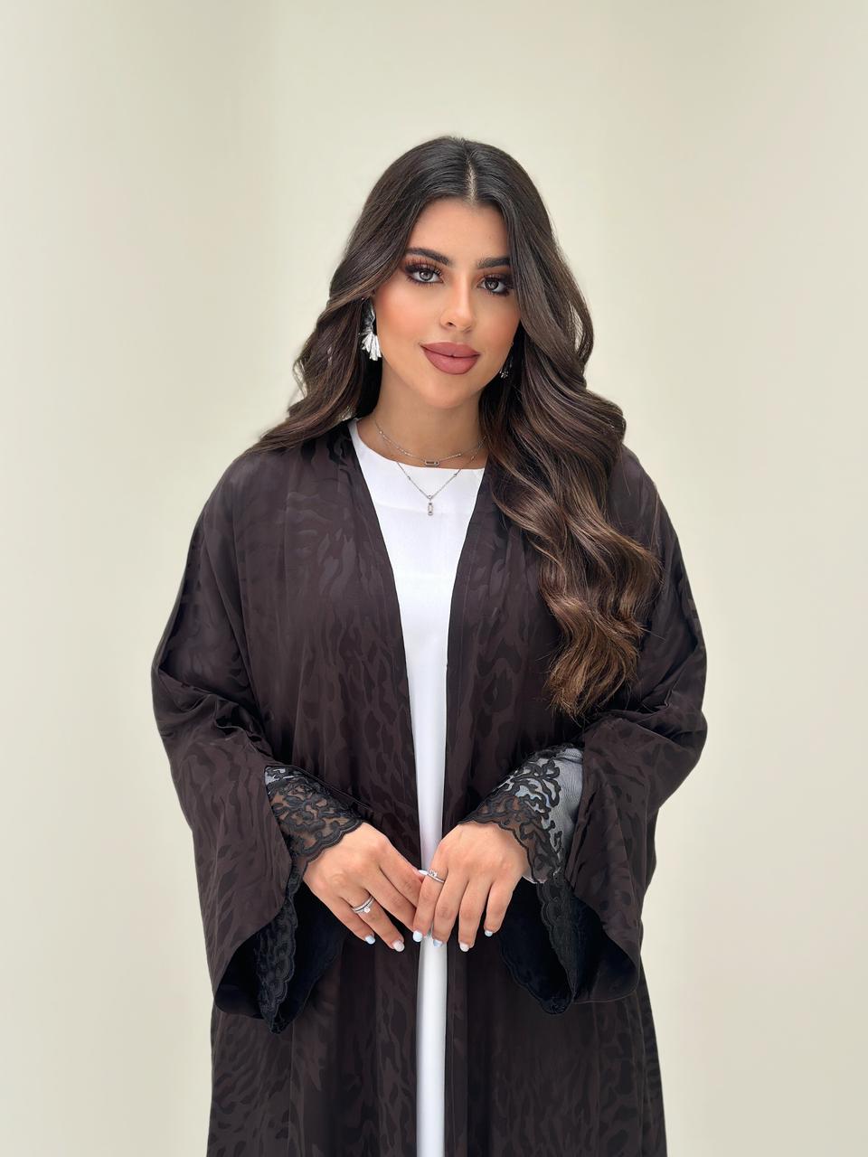 tiger dark abaya
